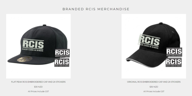 Branded RCIS Merchandise – Pukekohe Car Club